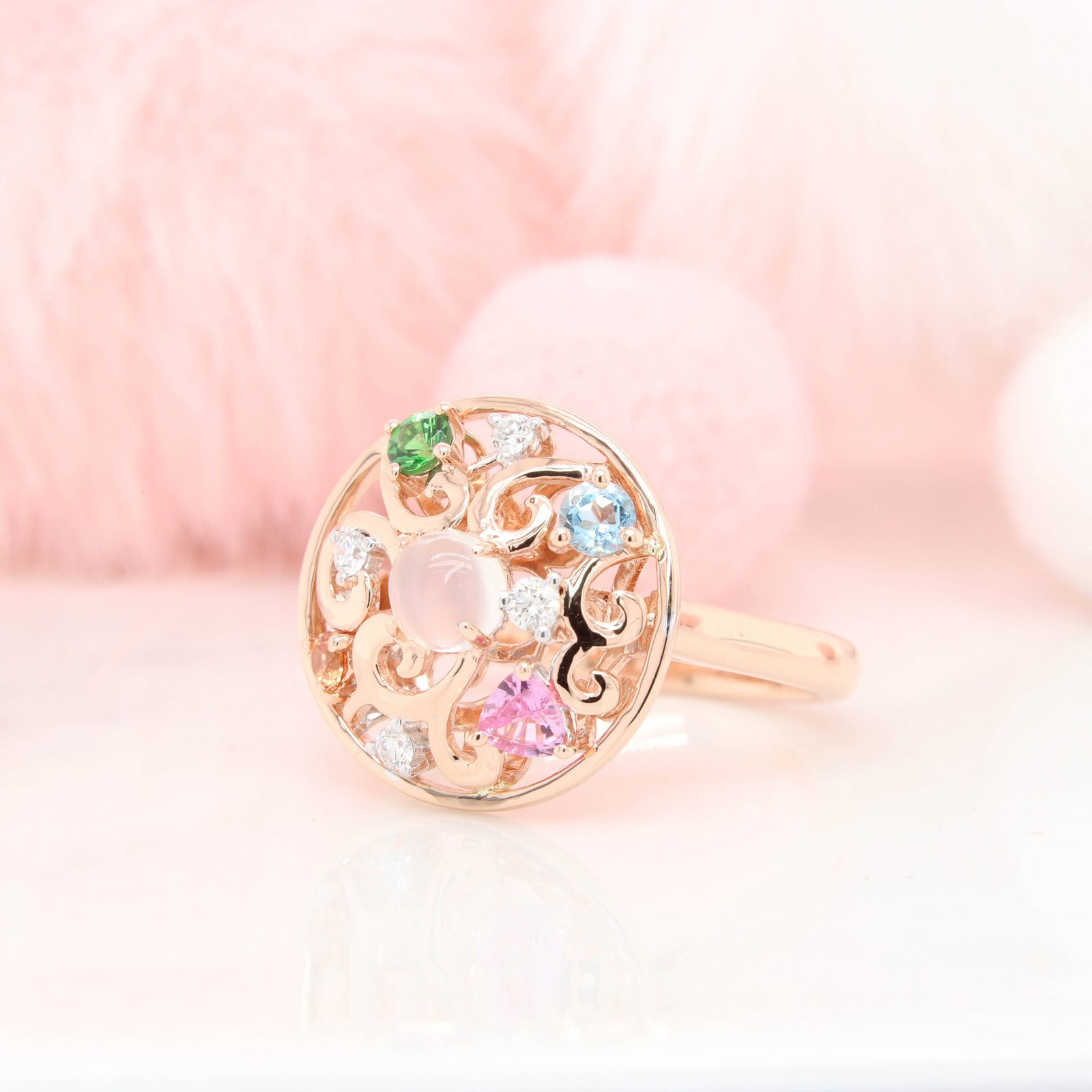 Custom Birthstone Rings Singapore | Meaningful Family Ring